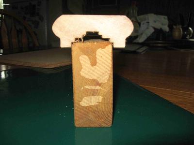 Attaching cedar cap rail to 2x4 rails