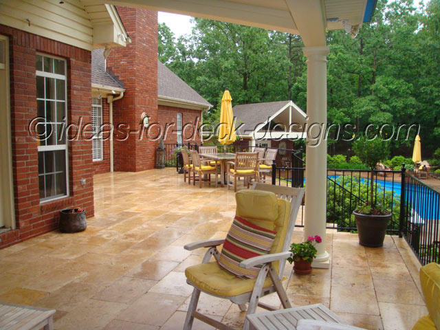 Stone Decking Material Choices