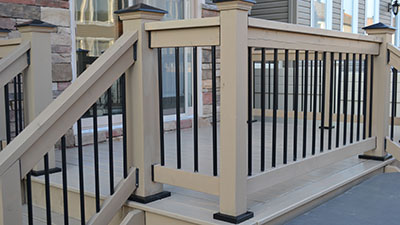 Deck Railing Post Anchors | Install Posts to Deck Without Notching Posts